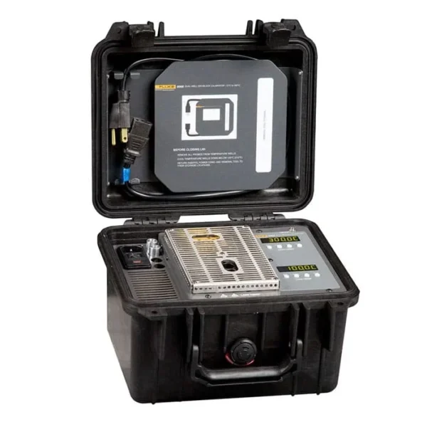 Fluke 9009-B-156 Dual Range Dry-Block Calibrator - HEAVENLIGHT ELECTRONICS