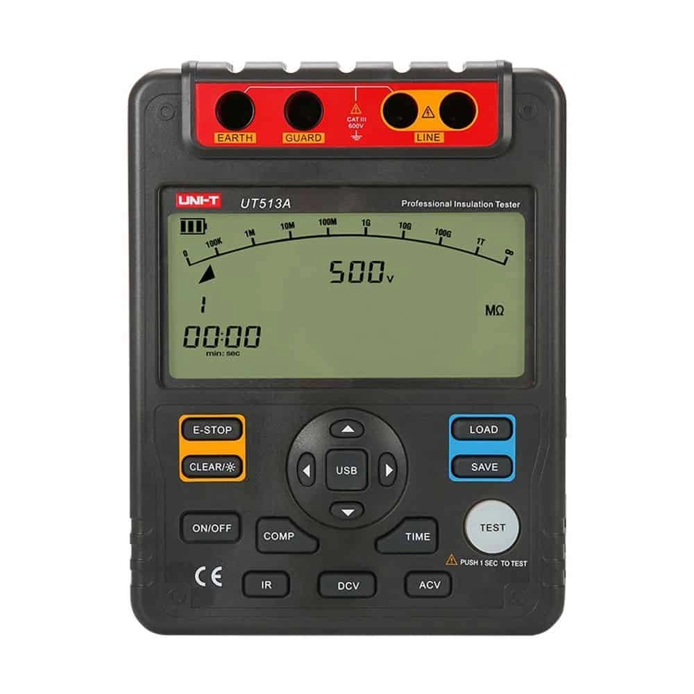 Uni-T UT513A Insulation Resistance Tester - HEAVENLIGHT ELECTRONICS