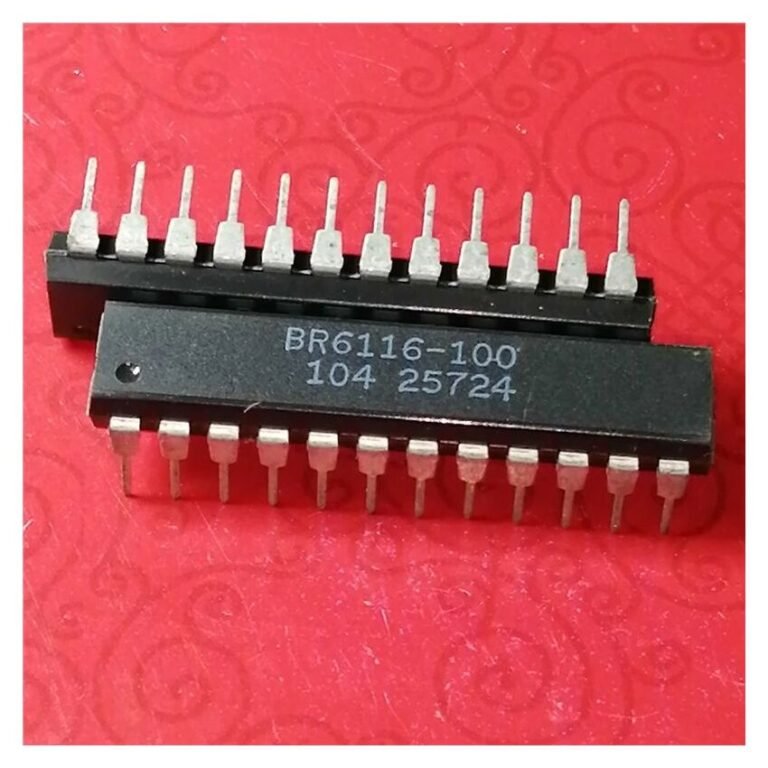 BR6116-100,16Kb CMOS SRAM,2K x 8-bit,DIP-24 - HEAVENLIGHT ELECTRONICS